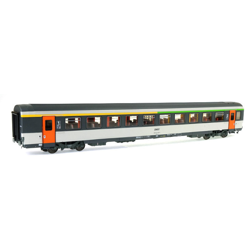 Set 3 voitures Corail Logo encadré ép. IV - SNCF - HO 1/87 - LS Models ...