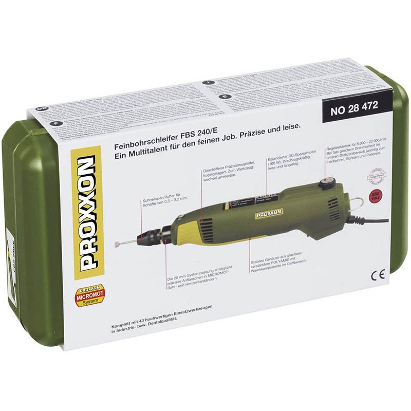 Meuleuse-perceuse de précision FBS 240/E - PROXXON 28472