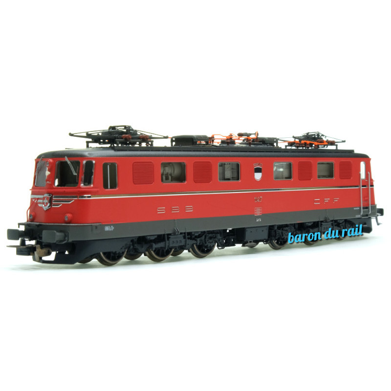 Locomotive Ae 6/6 11417 SBB digital son 3 RAILS - ép V - HO 1/87- PIKO ...