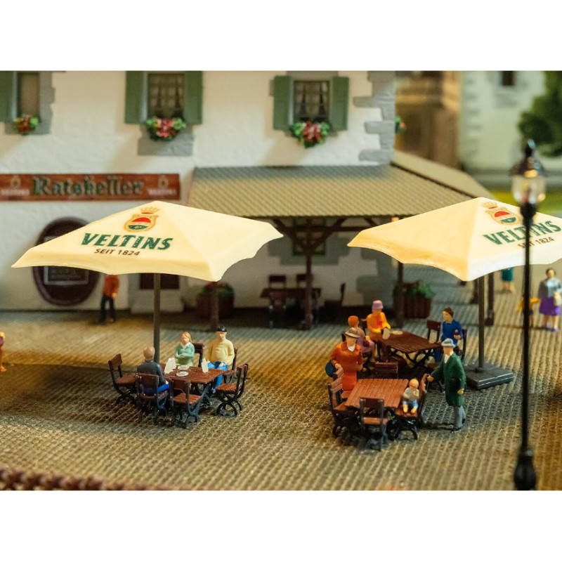 Terrasse de café - HO 1/87 - FALLER 180437