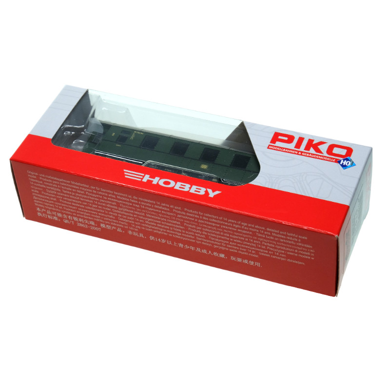 Voiture voyageurs à essieux DB ép. III - HO 1/87 - PIKO 57630