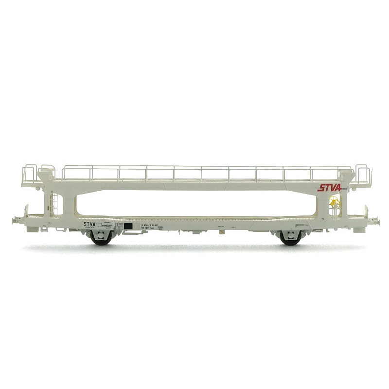 2x wagons porte autos TA 260 Less STVA longs SNCF Ep IV-V - HO - LS ...