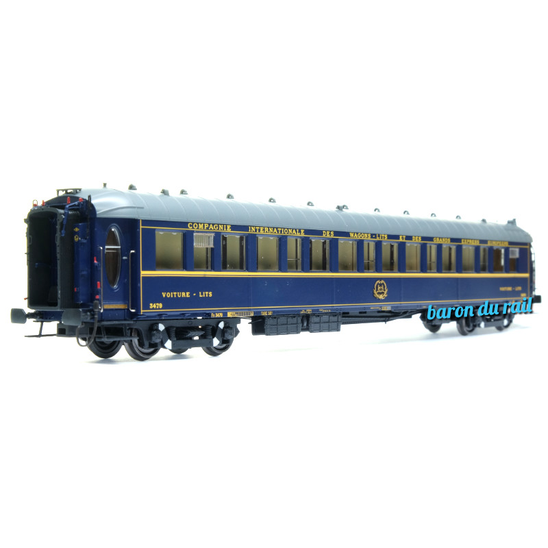 Voiture WL Lx 20 (Metro) CIWL ép. IIIb avec éclairage - HO 1/87 - LS ...