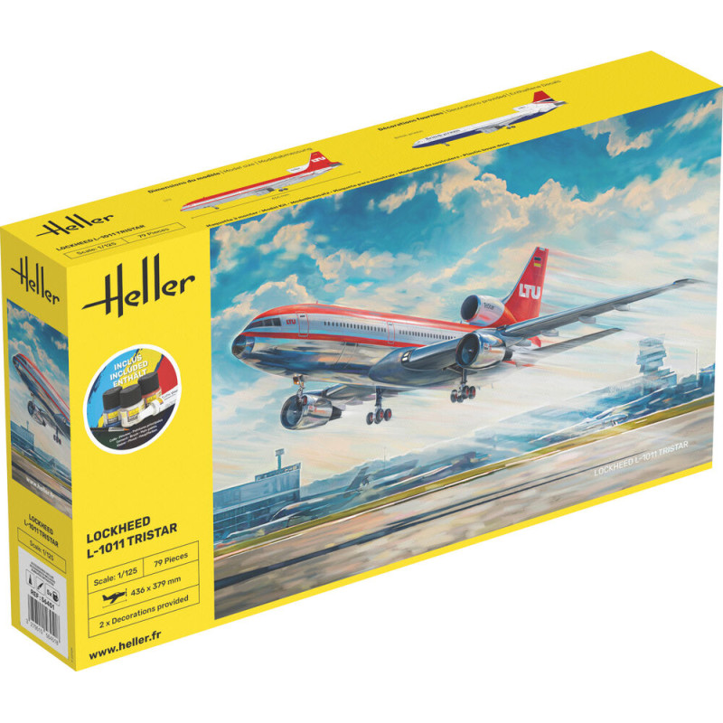 Maquette STARTER KIT Lockheed L-1011 Tristar